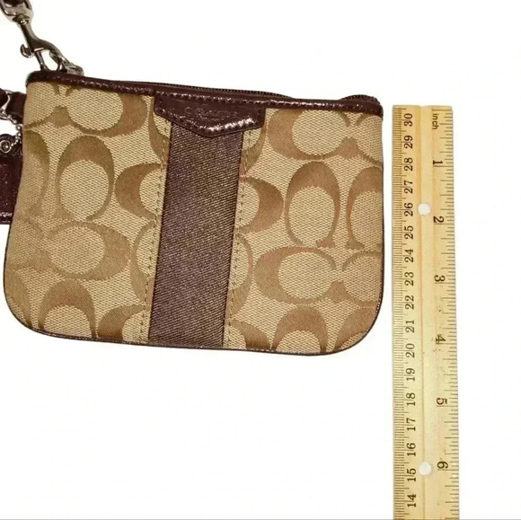 Coach | Bags | Coach Signature Small Wristlet | Poshmark